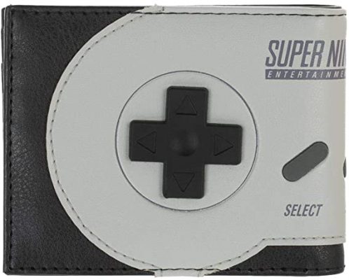 Super Nintendo Controller Bifold Wallet - Dark Stage